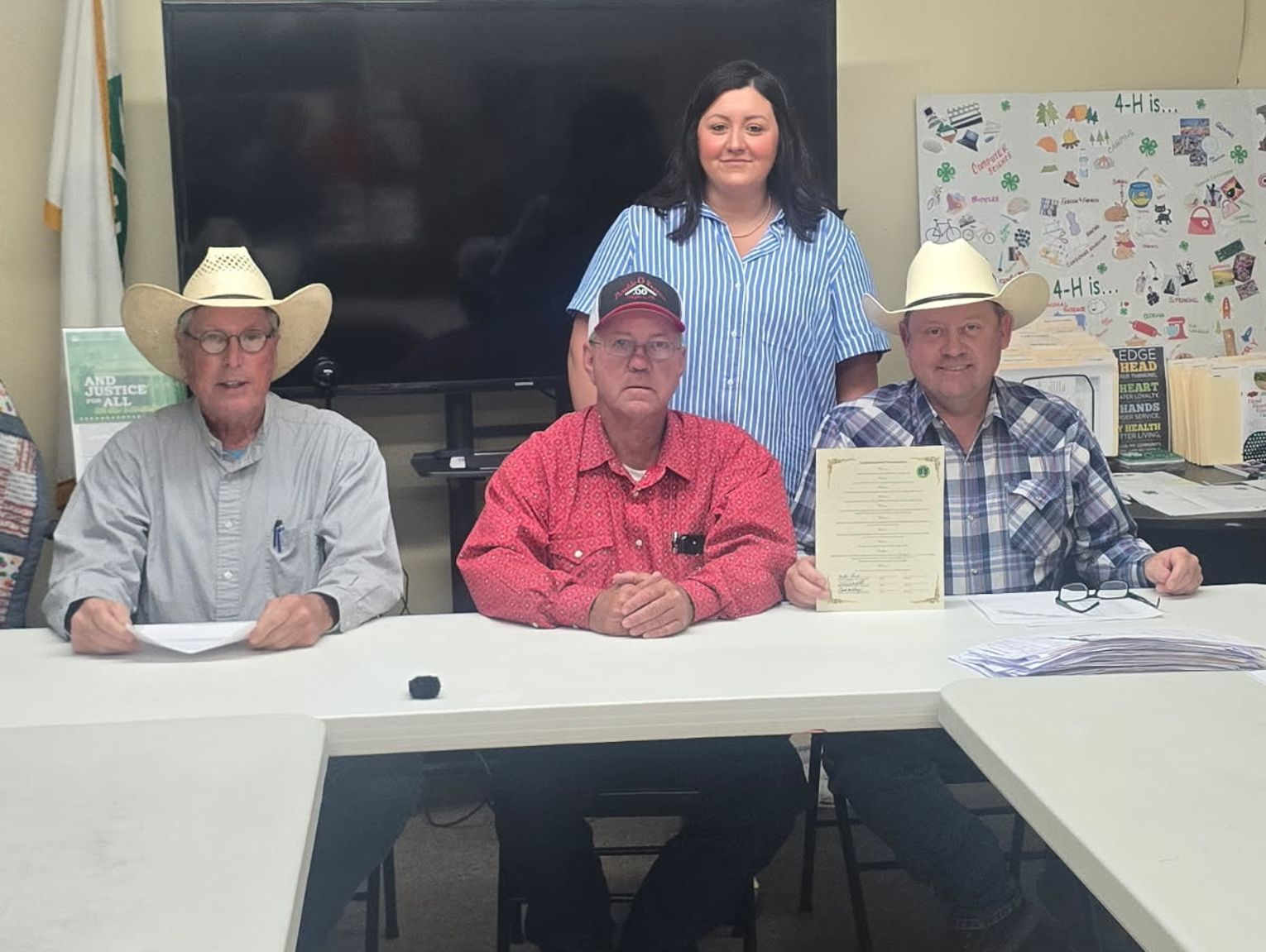 Commissioners sign proclamation